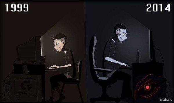 1999 vs 2014 | Пикабу