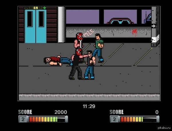 Так всё начиналось. Target: Renegade. ZX Spectrum. | Пикабу