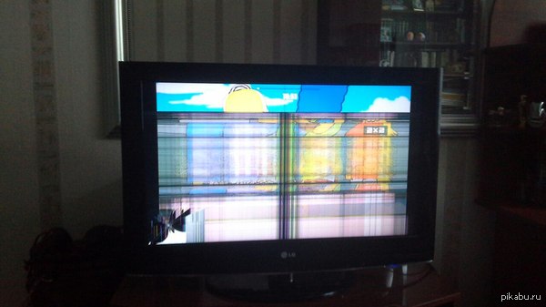 Кина не будет! Телевизор кончился | Пикабу