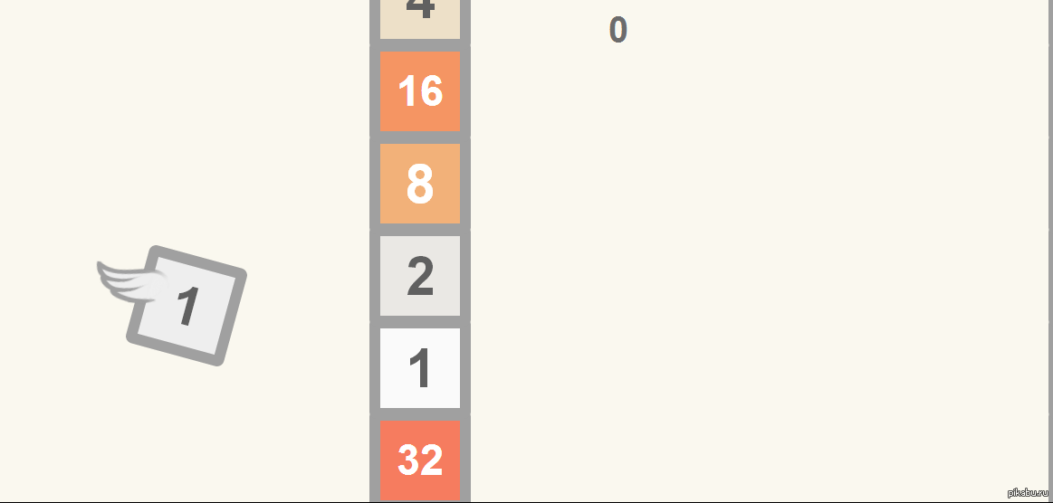 Flappy 2048 | Пикабу