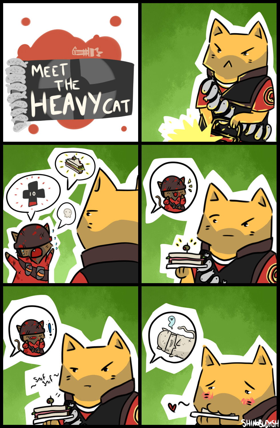 Meet The Heavy Cat | Пикабу