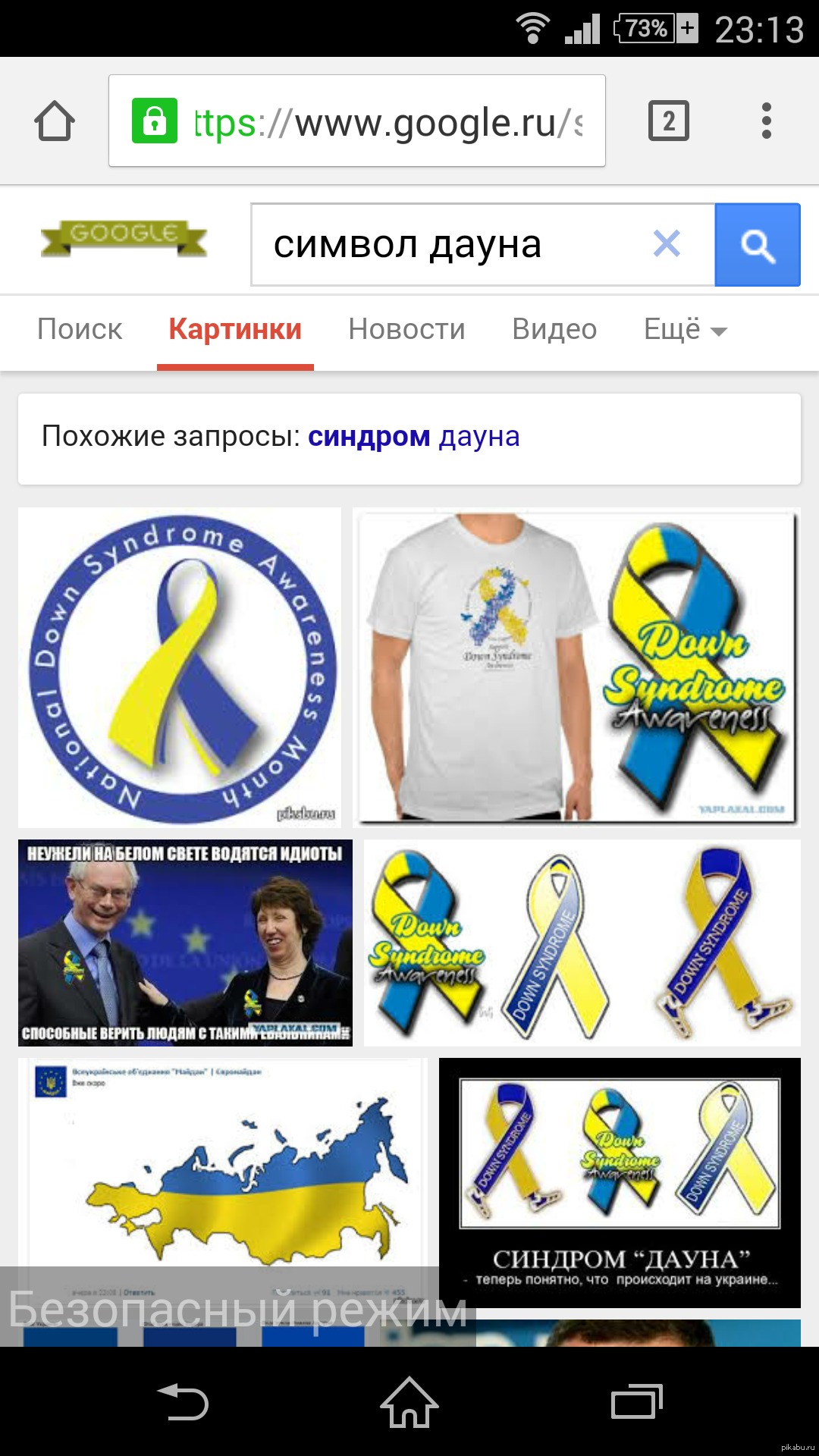 Символ Дауна | Пикабу