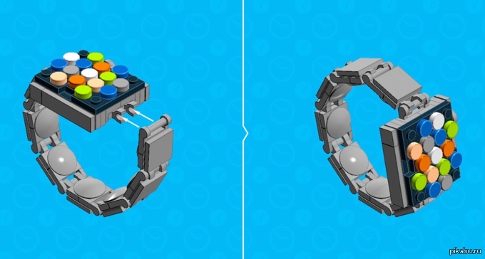 Apple Watch из LEGO | Пикабу