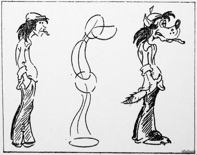 Процесс создания Волка из "Ну, погоди !" | Пикабу