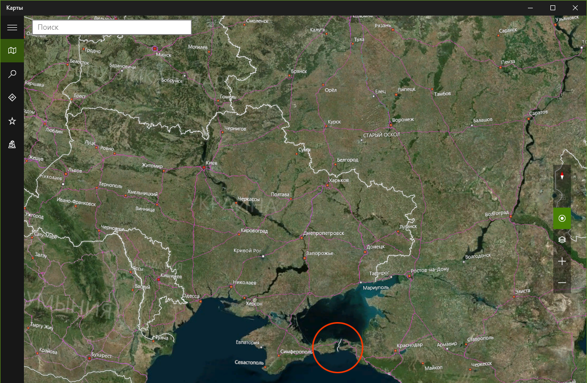Карта windows 10 | Obrezka.com