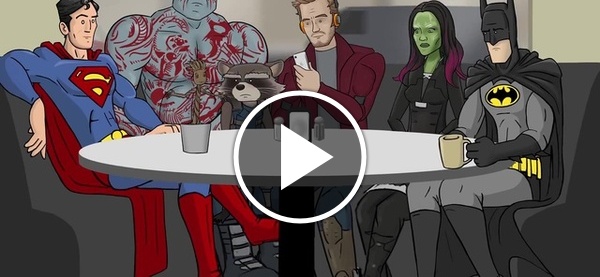 Batman vs Groot | Пикабу